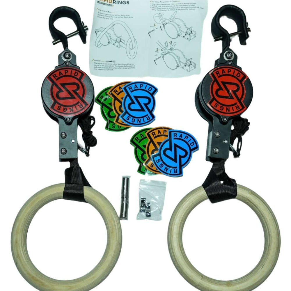 Rapid Rings: Adjustable Gymnastic Rings for Workouts